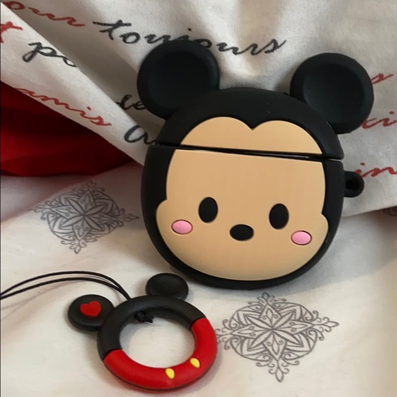 Accessories | Mickey Mouse Face Airpod Case | Poshmark